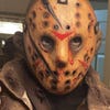 Custom Hand Painted Jason Mask - Wood Design, Slashes - Etsy