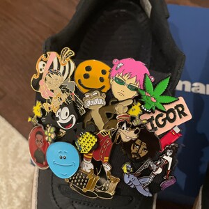 CPFM Smiley Pin With Diamonds - Etsy