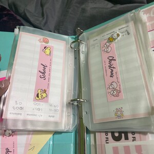 Cash Binder Label Designs Canva Templates - Etsy