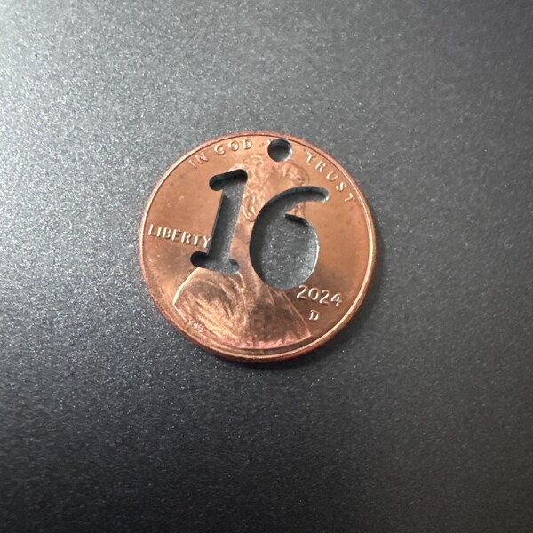 FOR CHARITY Lucky Penny Cut Out FISH Penny Charm Memorial Keepsake Fish ...