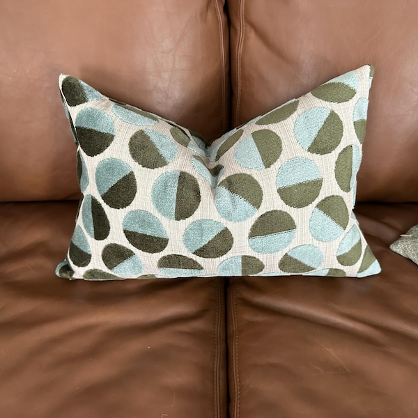 Navy Pebblestone Cut Velvet Pillow Cover Navy Blue Throw Pillow Cover ...