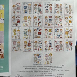 The Bunny Rabbit Alphabet Chart - Etsy