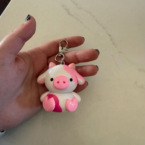 Puppycat Stash Keychain | Polymer Clay Stash Jar Kawaii Cute Cartoon ...