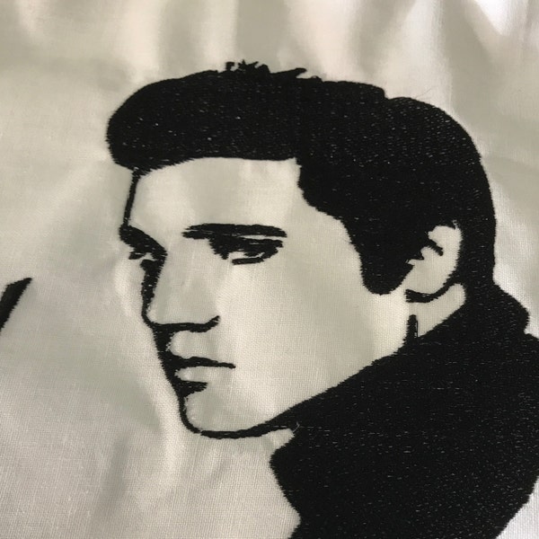Elvis Presley Embroidery Design - Etsy