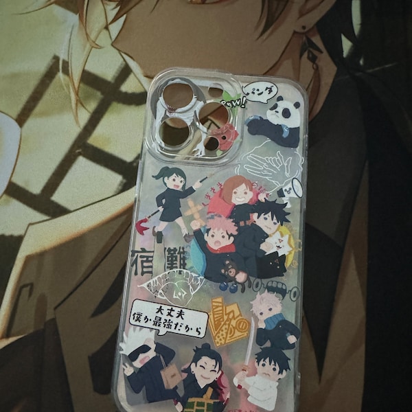 Anime iPhone Case,cute Gift for Anime Boy or Girl,shockproof Phone Case ...