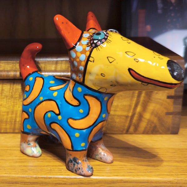 Large Ceramic Wall Panel Fish, Colorful Big Fish, Big Fish Wall Panel ...