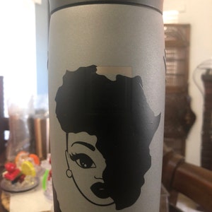 Retro Fro Diva Permanent Vinyl Decal Car Window Laptop Glass | Etsy