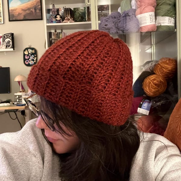 CROCHET PATTERN- Quick & Easy Crochet Hat Pattern, Ribbed Wonder Beanie ...