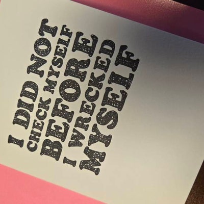 Ok If We Get Caught Here's the Story Card Girls Weekend Vegas Card ...