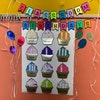 Editable Classroom Birthday Cupcake Printable | Bulletin Board Decor ...