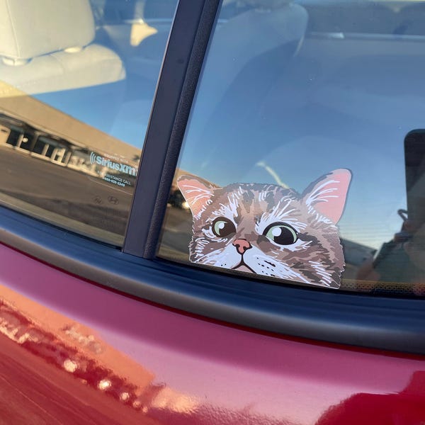 Jollibee Middle Finger Peeking Peek Peekabo Peekers Bumper Window Vinyl ...