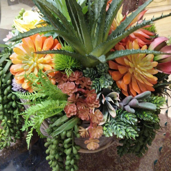 14 Gray Roses Buds, Long Stems, Bush Bouquet, Artificial Roses, Silk ...