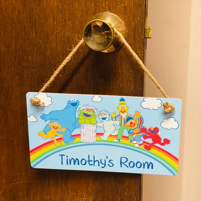 Kids Personalized Name Cute Unicorn Bedroom Door and Wall Hanging Sign ...