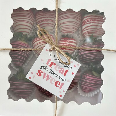 Printable Valentine Treat Tag, A Valentine SWEET Treat Tag, Teacher ...