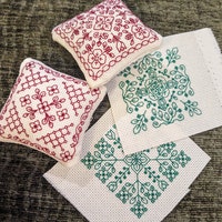 Woven Blackwork Sampler Pattern - Etsy Canada