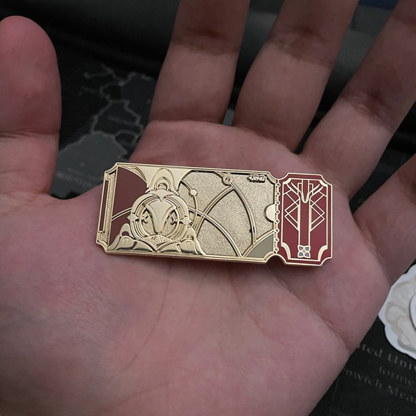 Warp Train Ticket Enamel Pin Set (honkai: Star Rail) | Astral Express ...