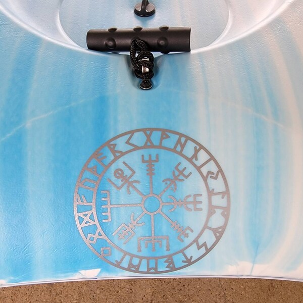 Viking Compass Decal - Vegvisir Sticker Decal - Car Decal - Tumbler ...