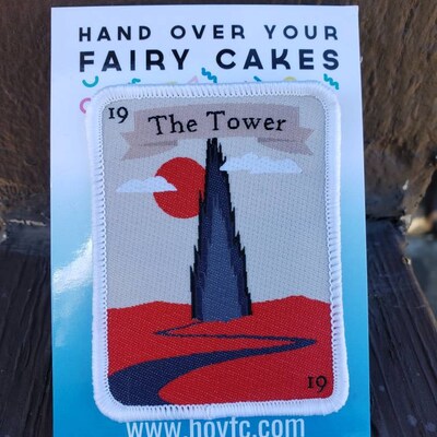 The Dark Tower Tarot Card Iron on Patch - Etsy