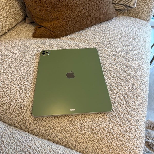 Elegant Basil Green iPad Pro & iPad Air Protective Skin | Minimalist ...