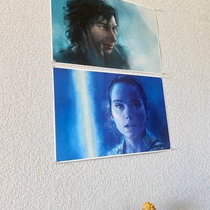 Rey Skywalker, Reylo Moment, Daisy Ridley 8.5"x11" Art Print - Etsy