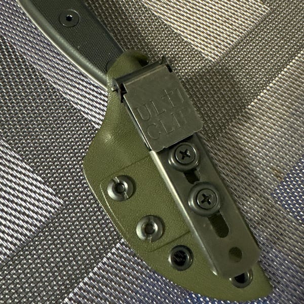 ESEE Izula 1 or 2 Knife Sheath With Ulticlip ESEE Izula 1 or 2 Knife ...