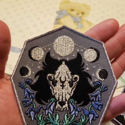 Wolfsbane Fabric Patch, by Cryptovolans - Etsy