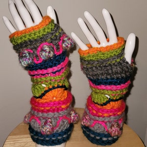 Pattern: Fae Elf Fingerless Gloves - Etsy