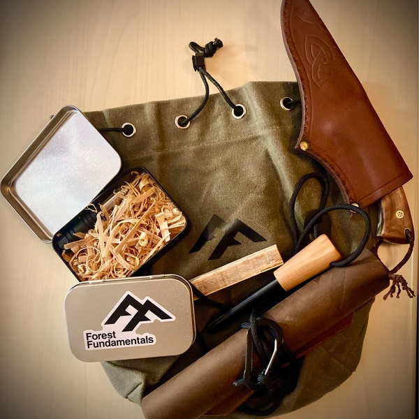 Artisan Forager Pouch™ | Folding Belt Pouch | Handmade Waxed Canvas ...