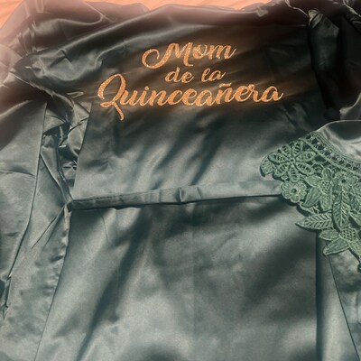 Mis Quince XV Robes, Bridesmaid Robes, Birthday Gifts, Sweet 16 Gifts ...