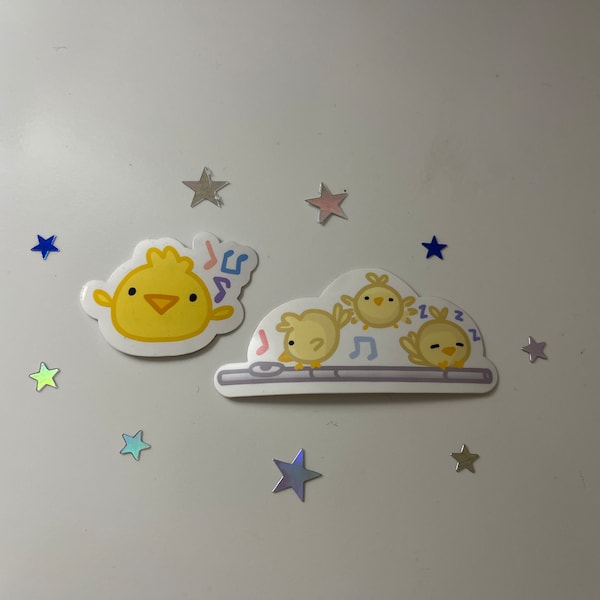Chicken Laminated Sticker Pack | Chicken Instrument Stickers | Chicken ...