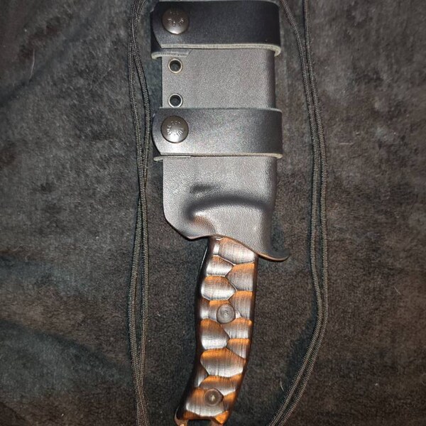 Ka-bar Becker Bk2/wooden Scales /wood Handles/personalized Knife Handle ...