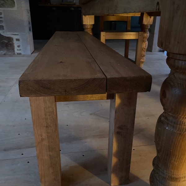 The Chunky Interior Farmhouse Table / Wooden Table / Kitchen Table ...