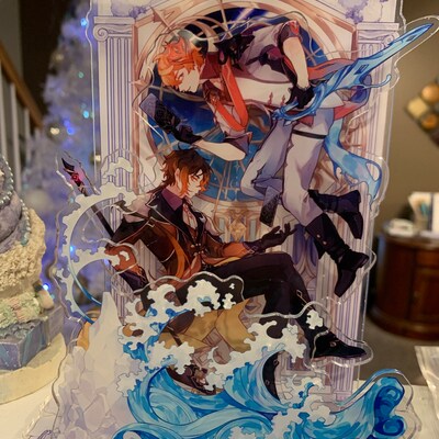 FFXIV Emet-selch Acrylic Standee Large Multi Layered Display Piece - Etsy