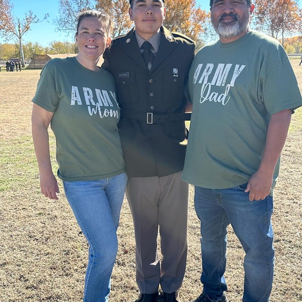 Personalized Army Family T-shirt, Army Graduation Gift - Etsy