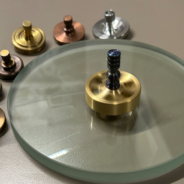 Precision Tippe Top Metal Spinning Top - Etsy