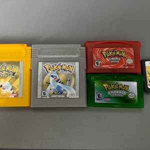 Gameboy Labels Yellow Pikachu Version Replacement Label Decal Sticker ...