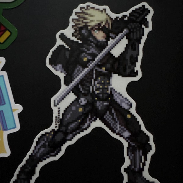 Cyberpunk Edgerunners Acrylic Charms Pixel Art | Double Sided Cracked ...