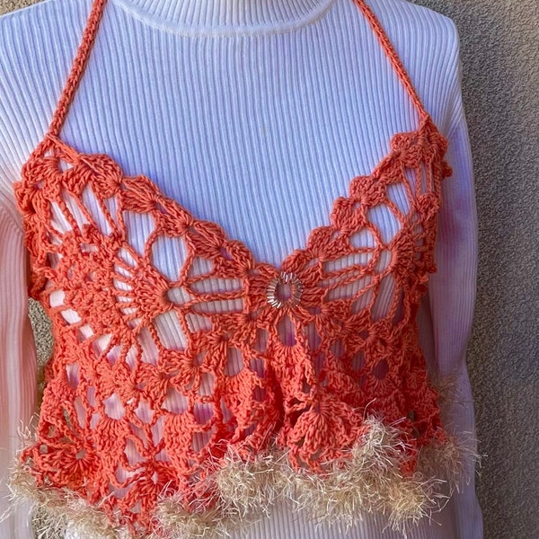 Rosetta Fairy Top Crochet Pattern - Etsy