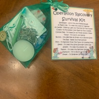 Operation Recovery Survival Kit ~ Fun Novelty Gift & Card Alternative ...