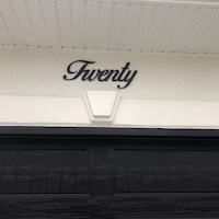 Thin House Numbers / Narrow Modern House Number / Black House - Etsy