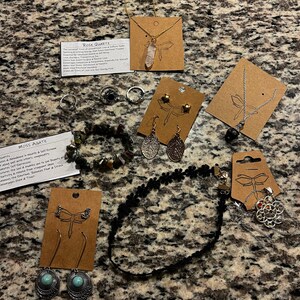 Jewelry Mystery Box Jewelry Grab Bag Crystal Grab Bag - Etsy