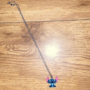 Stitch Necklace Lilo & Stitch Enamel Charm Pendant Necklace in Gift Bag ...