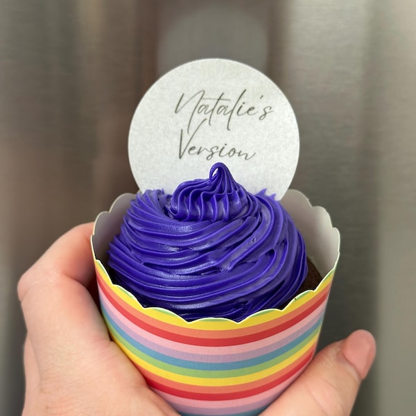 50 Edible Toppers 2inch Pride Toppers PRIDE Month Garnishes LGBTQ ...