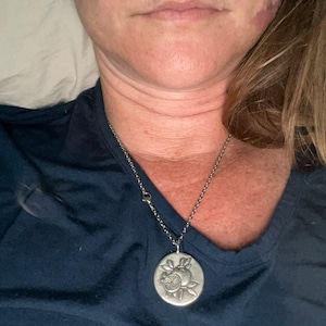 Scorpio Silver Pendant Zodiac Sign Unique Scorpio - Etsy