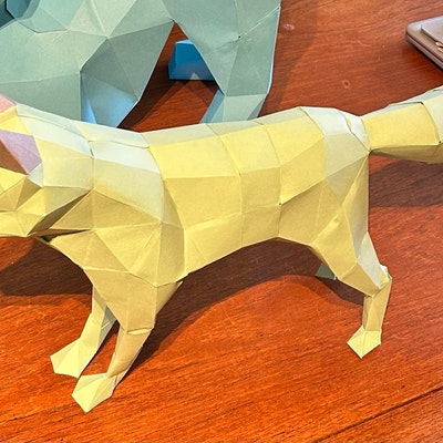 Igloo Papercraft Pattern DIY Origami Model Downloadable PDF Template - Etsy