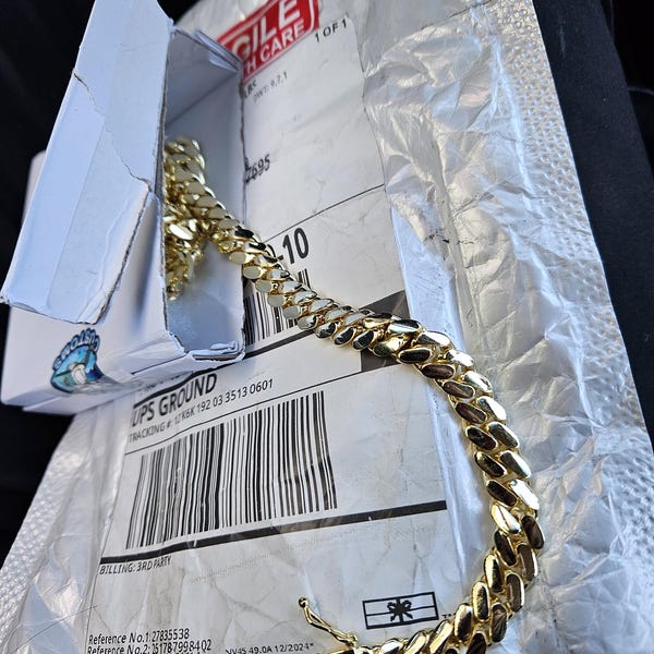 Miami Cuban Link SOLID HANDMADE 10-24MM Chain - Etsy