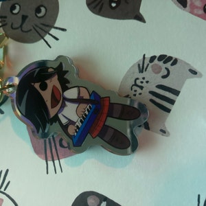 Kim Pine Scott Pilgrim Keychain/sticker - Etsy Canada