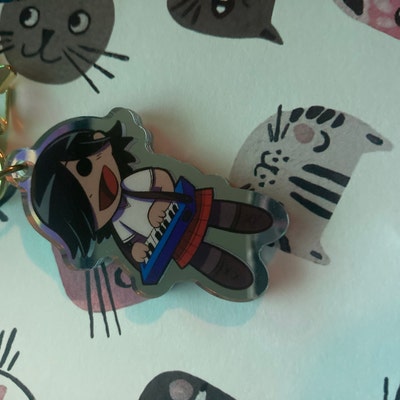 Knives Chau Scott Pilgrim Keychain/sticker - Etsy