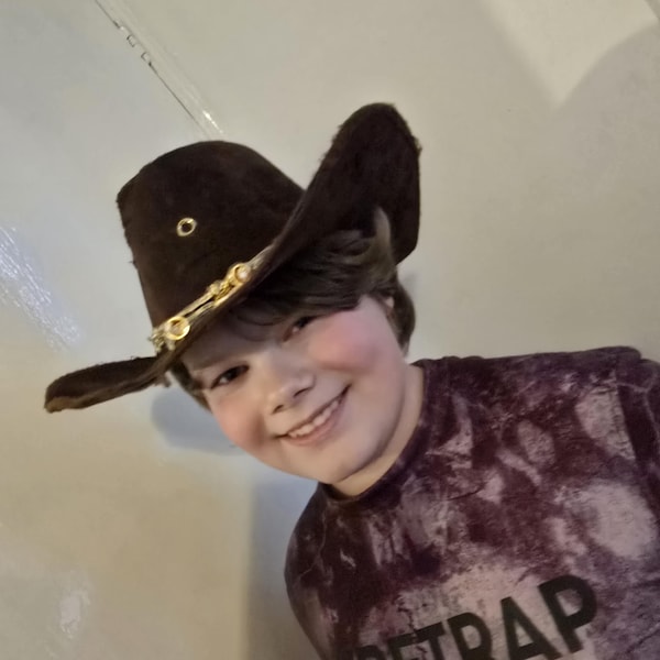 Rick Grimes Carl Grimes Judith Grimes the Walking Dead Sheriff Hat ...