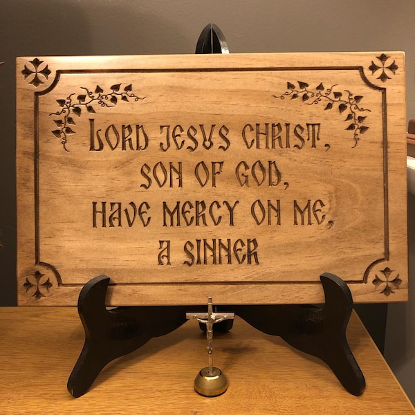 The Jesus Prayer | Decorative Monastic Talanton / Simantron Style With ...